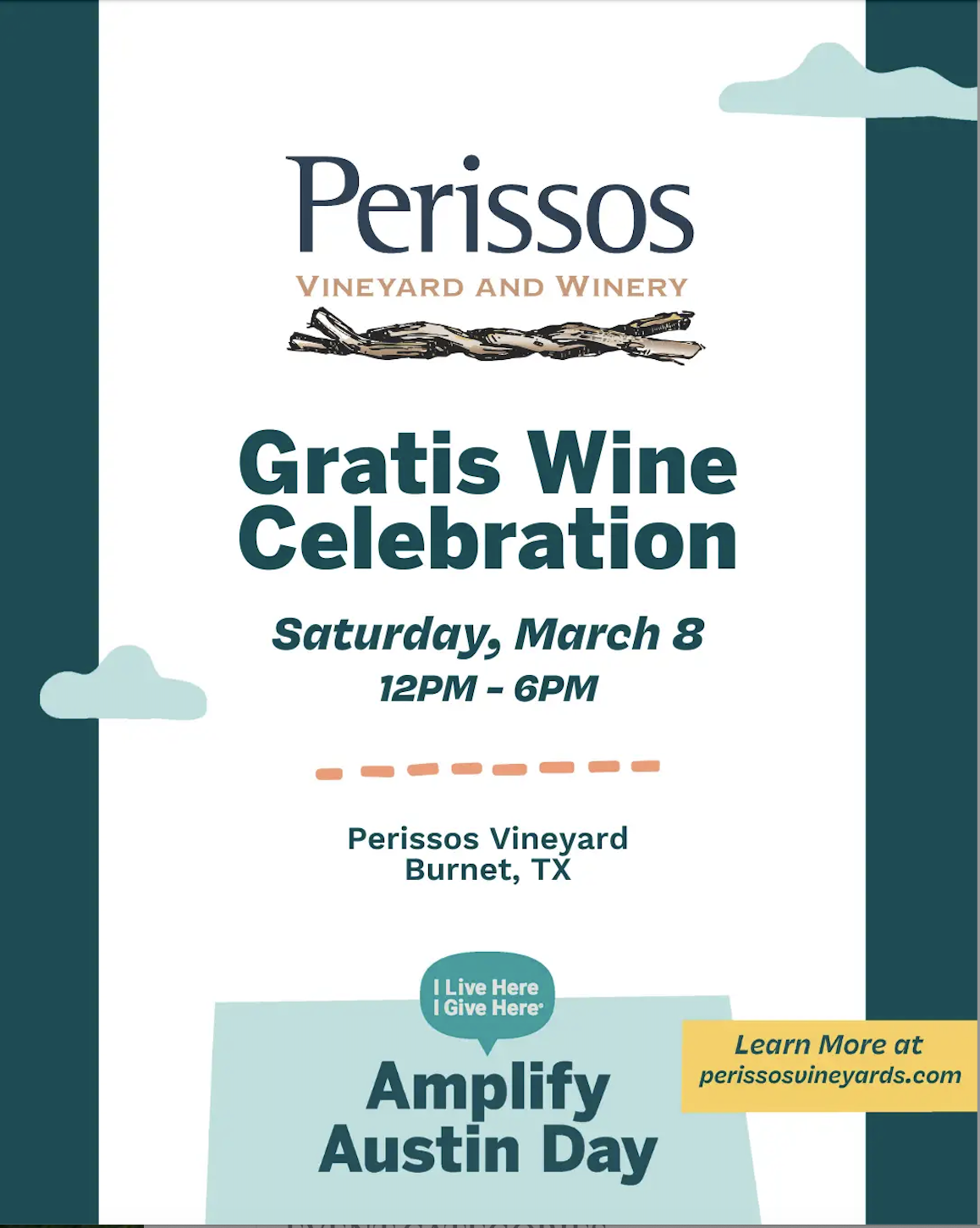 Perissos' Partners with I Live Here I Give Here in support of Amplify ...