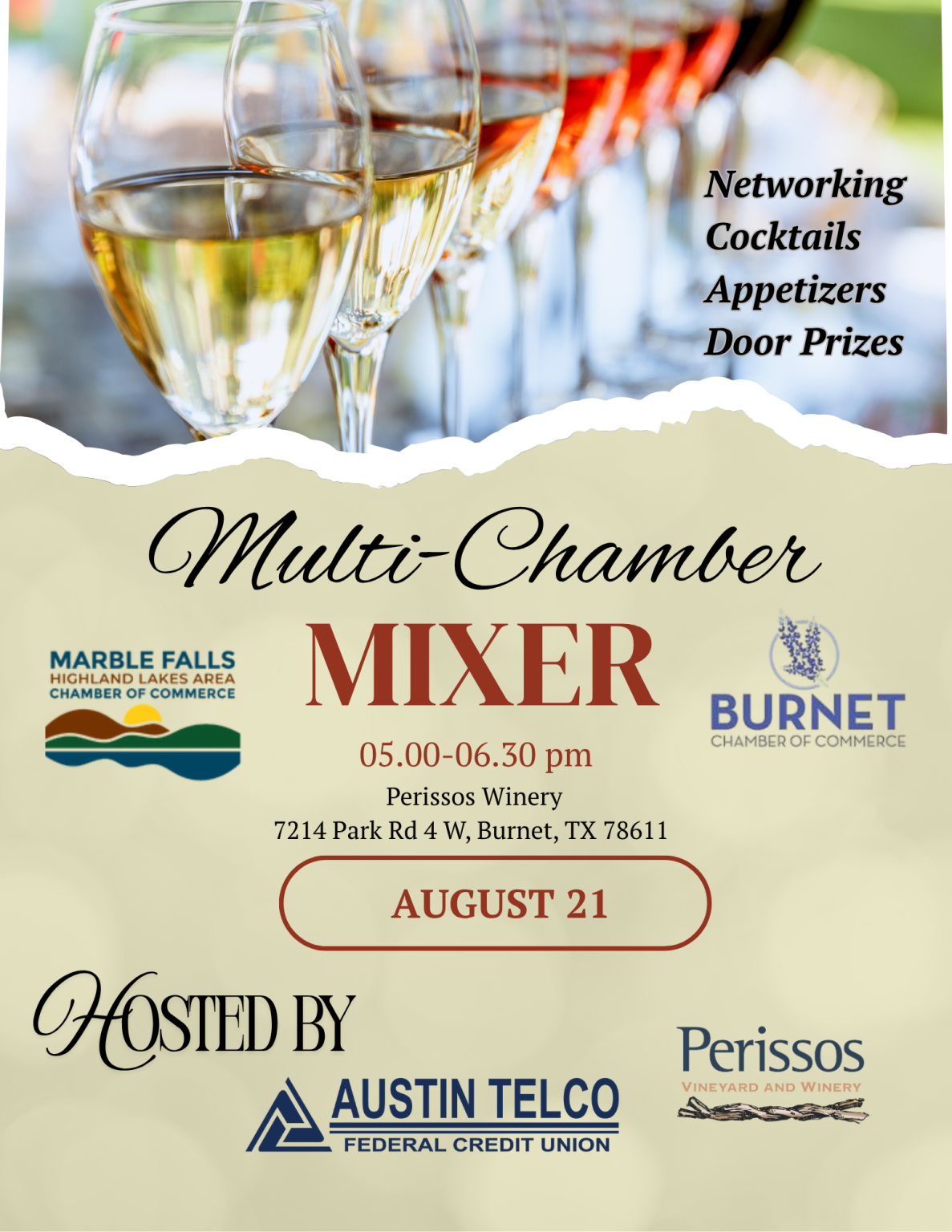 August Multi-Chamber Mixer - Burnet Chamber of Commerce